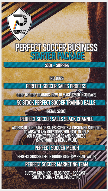 Perfect Soccer Business Starter Package – PerfectSoccerSkills.com
